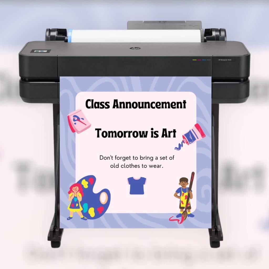 How do I print my Canva Design with a Poster Printer? - School Poster ...