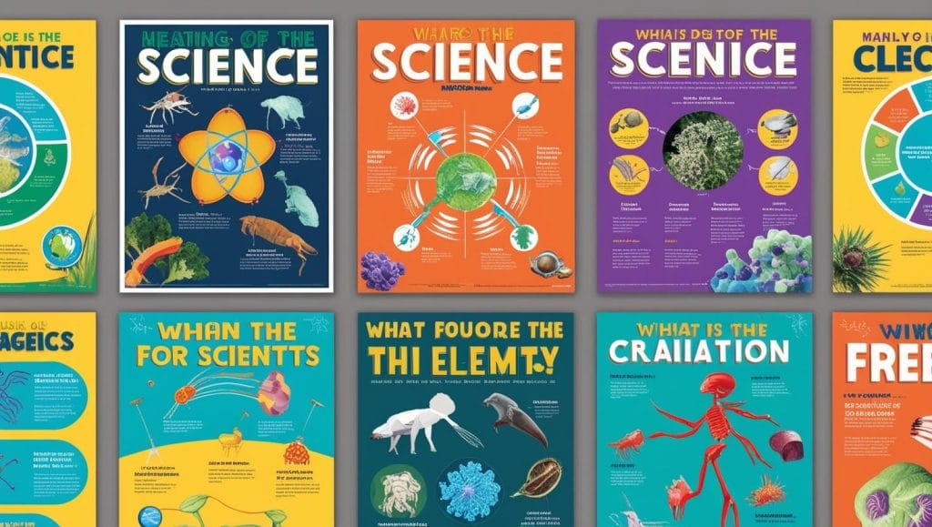 The Role of Posters in Science Education