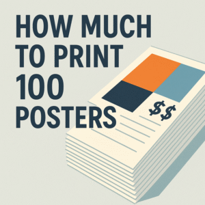 How Much to Print 100 Posters in 2025? The Ultimate Cost Guide - Poster ...